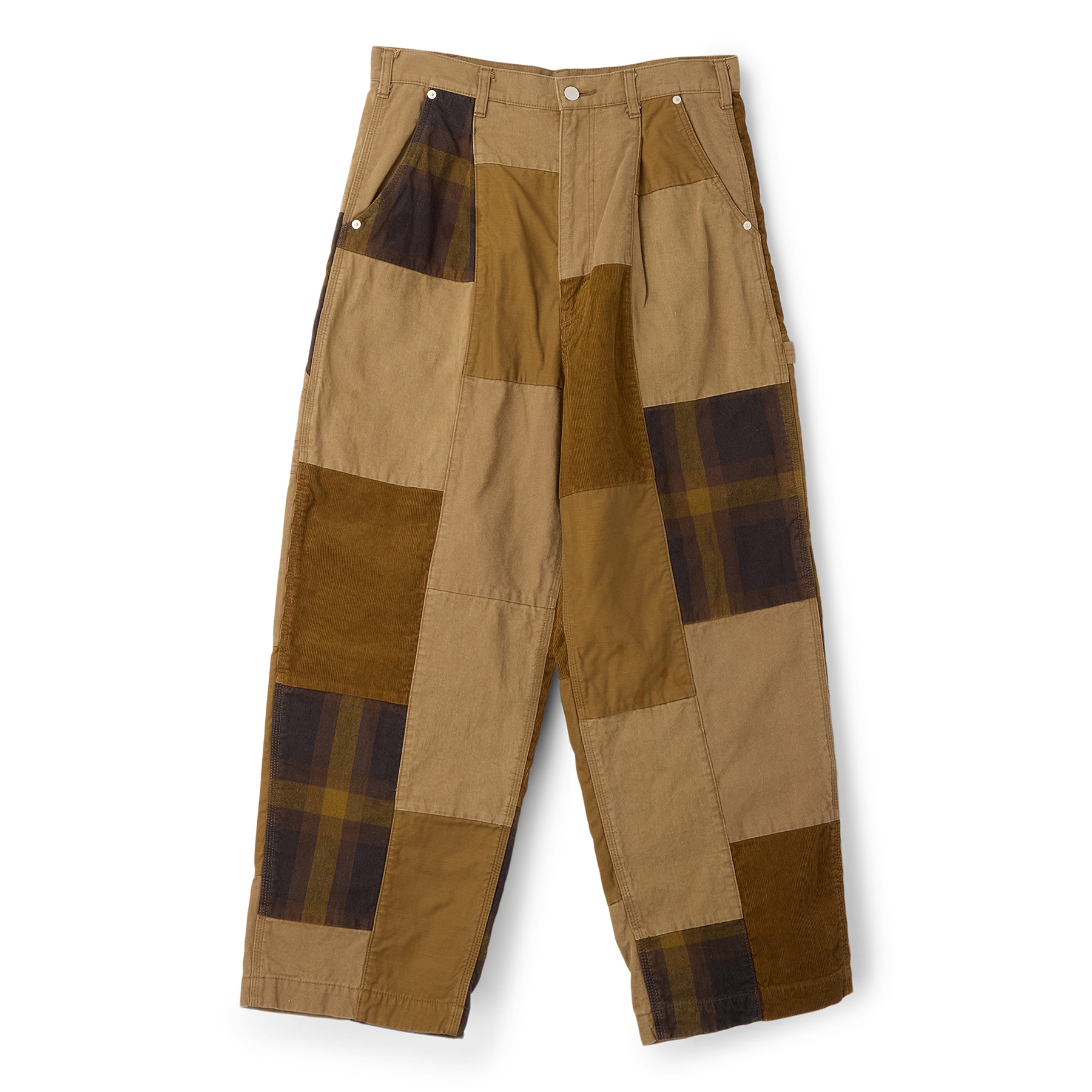Commes des Garcons HOMME Patch Pants (Beige Mix) – CNCPTS