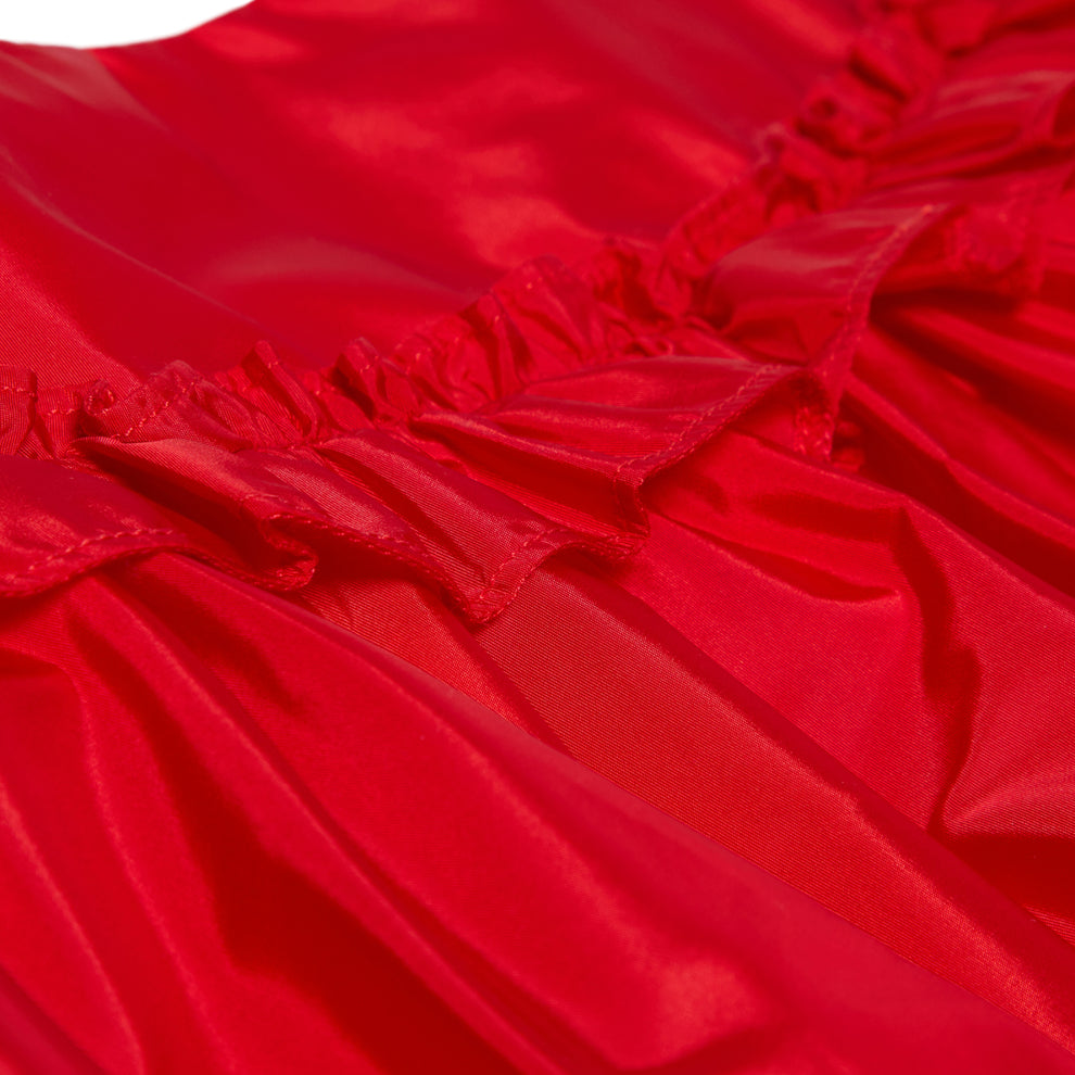 Simone Rocha Gathered Bubble Mini Skirt (Red) – CNCPTS