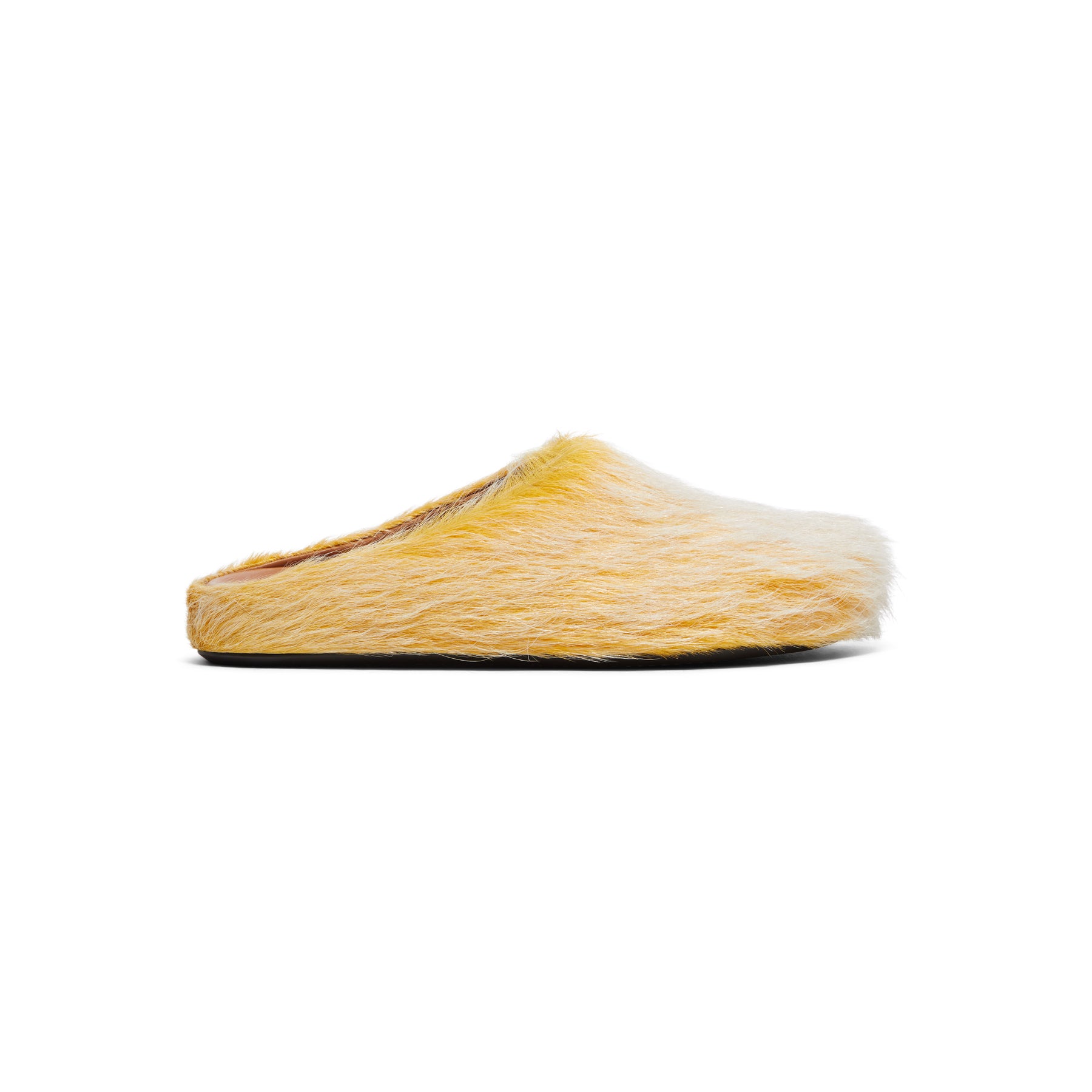 MARNI Calfskin Fussbett Sabot Mules (Yellow) – CNCPTS