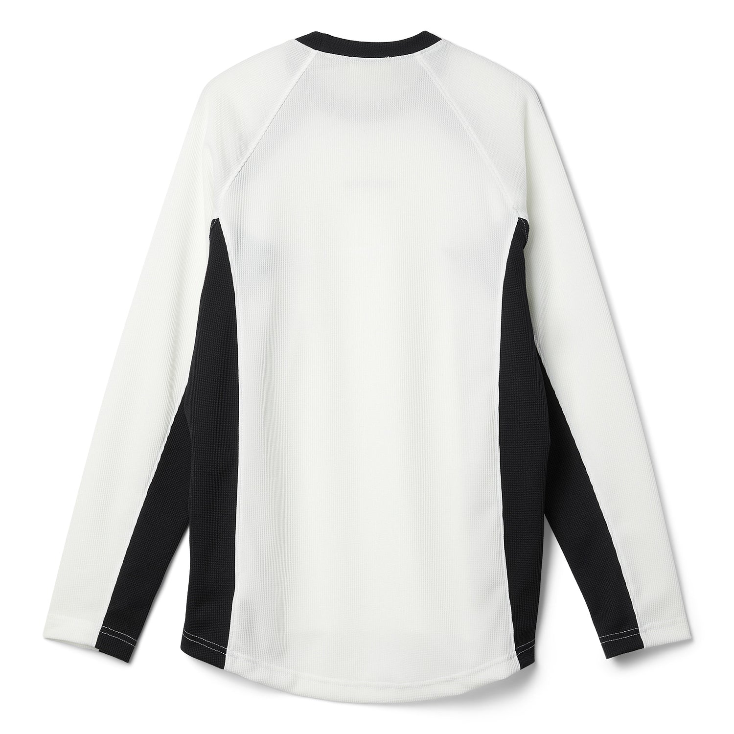 CNCPTS Contrast Poly Waffle Sport Shirt (White/Navy)