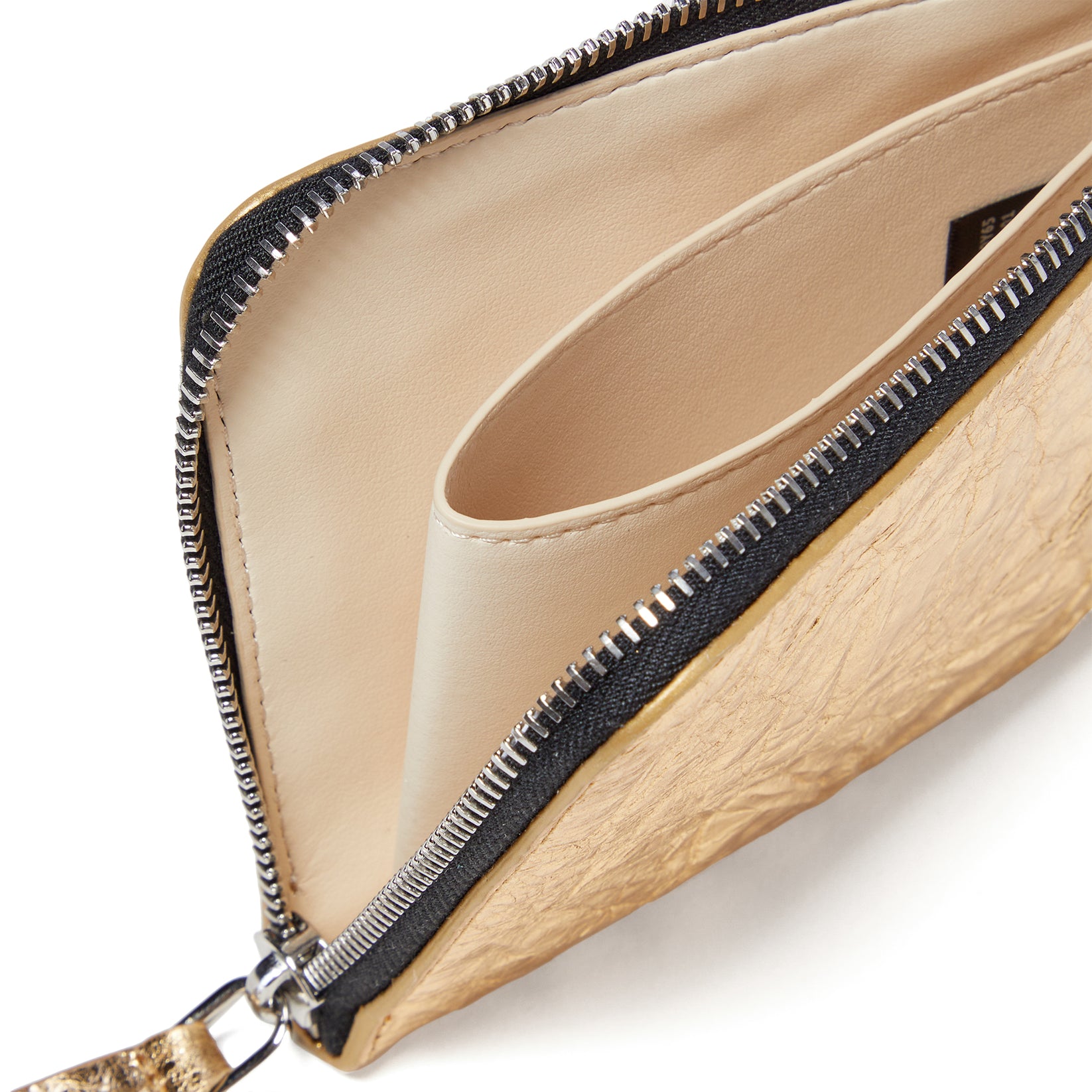 MARNI Leather Zip-Around Prisma Wallet (Gold) – CNCPTS